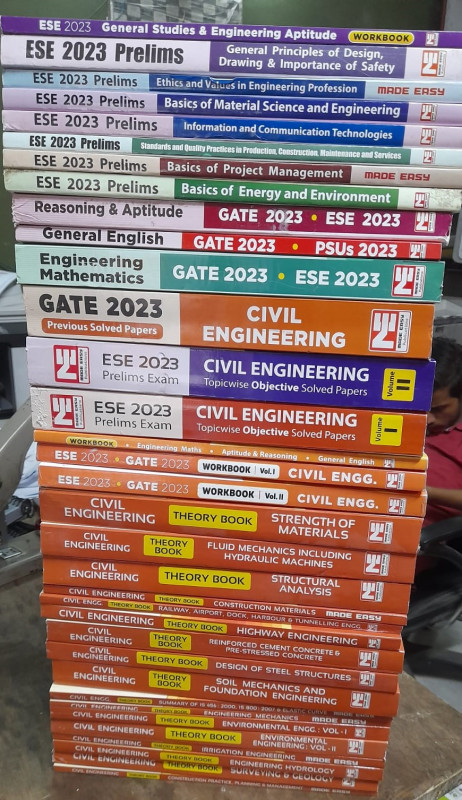 Civil Engineering Classroom Study Package Original Books-2023 : for ESE ...